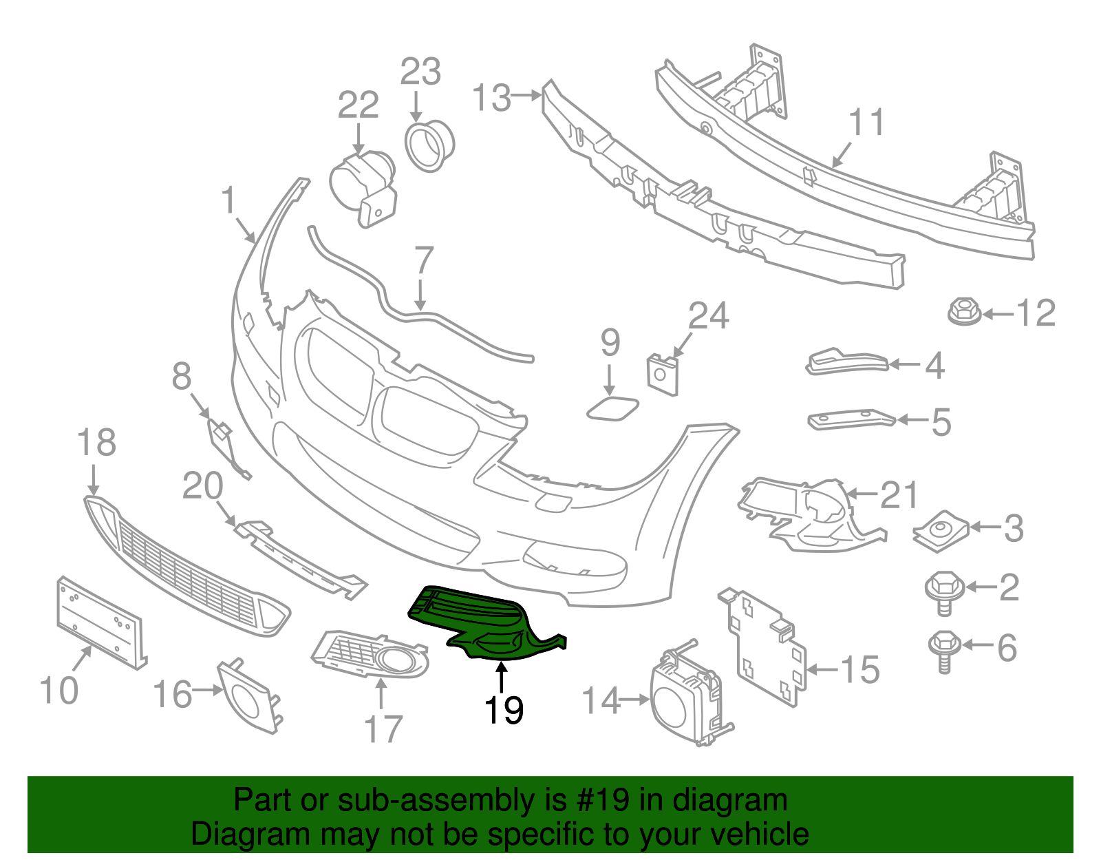 2011-2013 BMW Retaining Bracket 51-11-8-050-624 | BMW OEM Parts