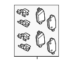 Shop OEM Land Rover Brake Pads Online | Land Rover Parts Counter