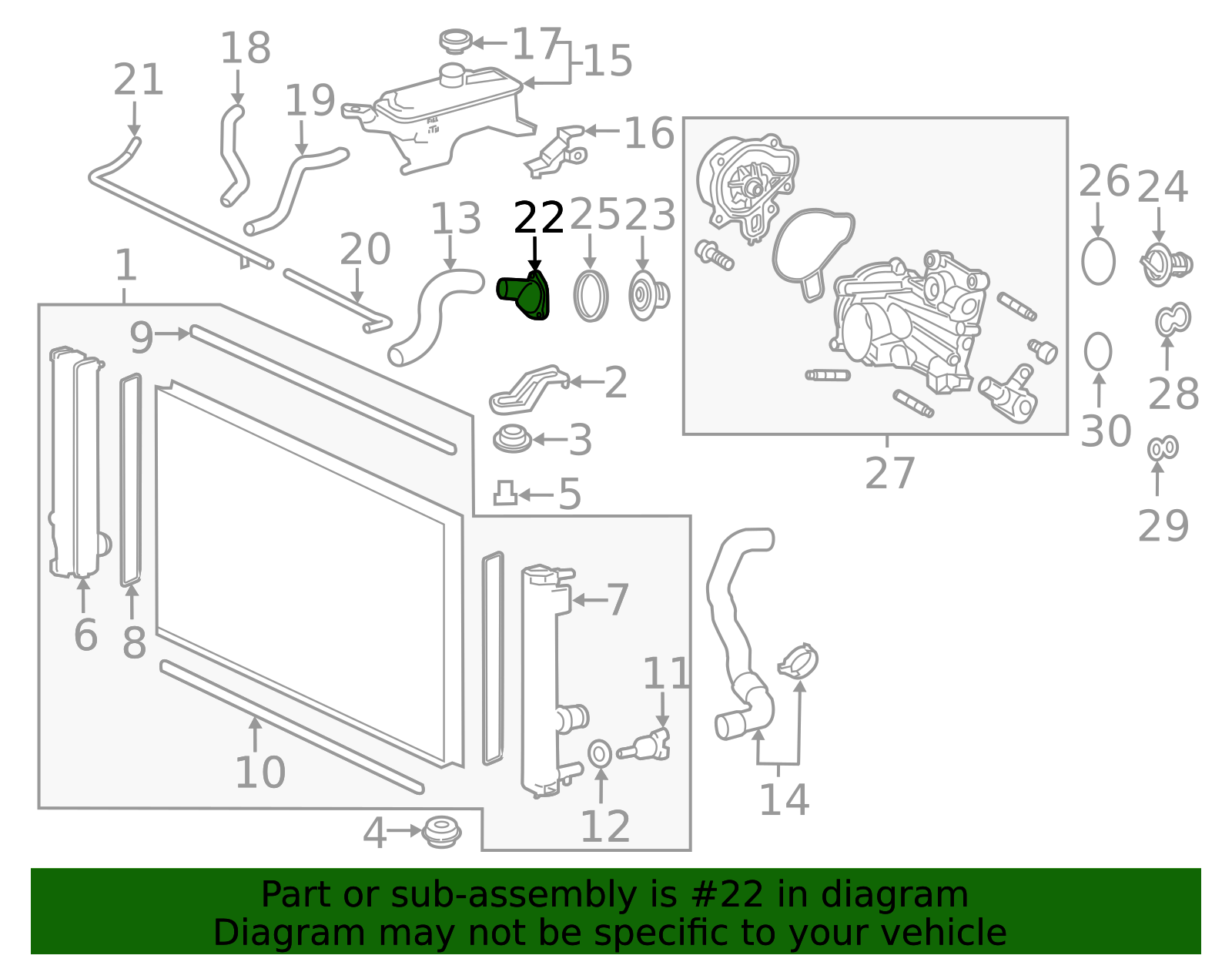 16321-36041 - High-Quality Water Inlet for 2015-2021 Lexus | AutoNation ...