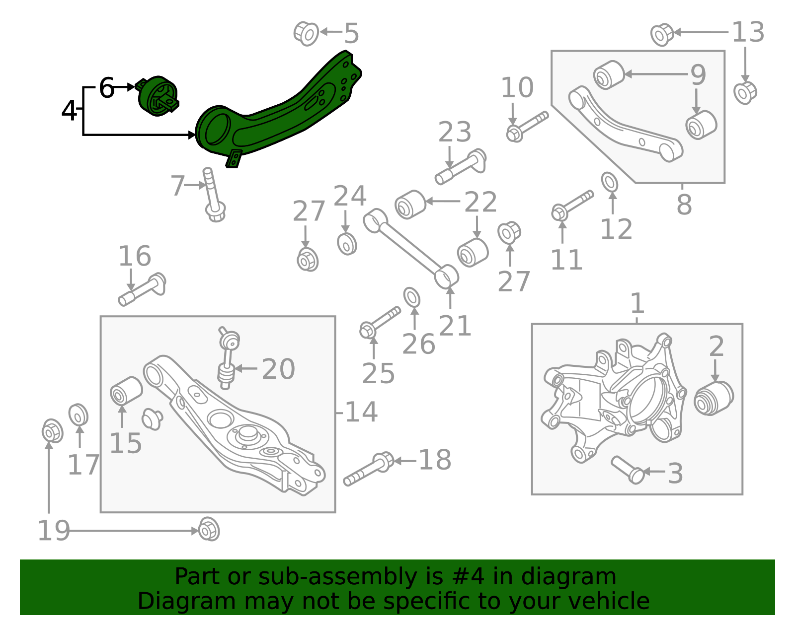 55270-S8000 - High-Quality Trailing Arm for 2020-2025 Hyundai ...
