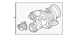 11657646093 - 2010-2019 BMW Turbocharger (11-65-7-646-093) | BMW of ...