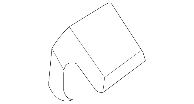 2020-2022 Ford | Outer Molding | LC3Z-17C829-CA | Walls' Ford Parts
