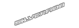 86547028 - Tailgate Emblem 2019-2025 Chevrolet | GM Parts Warehouse