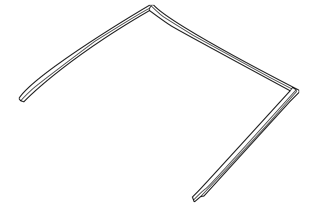 2013-2018 Toyota RAV4 Reveal Molding 75533-0R010 | Toyota Parts Center