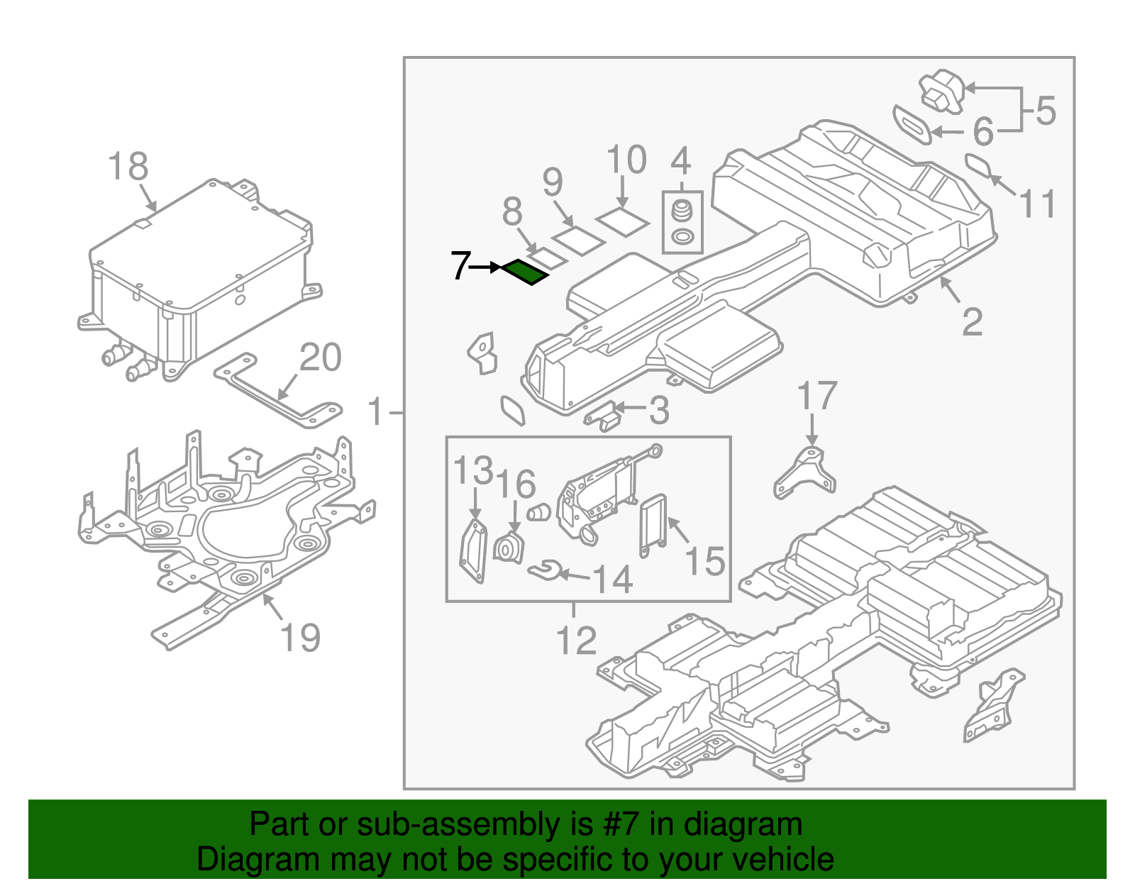 2015-2019 Volkswagen Warning Label 12E-010-849-F | Wolfsburg Parts Direct