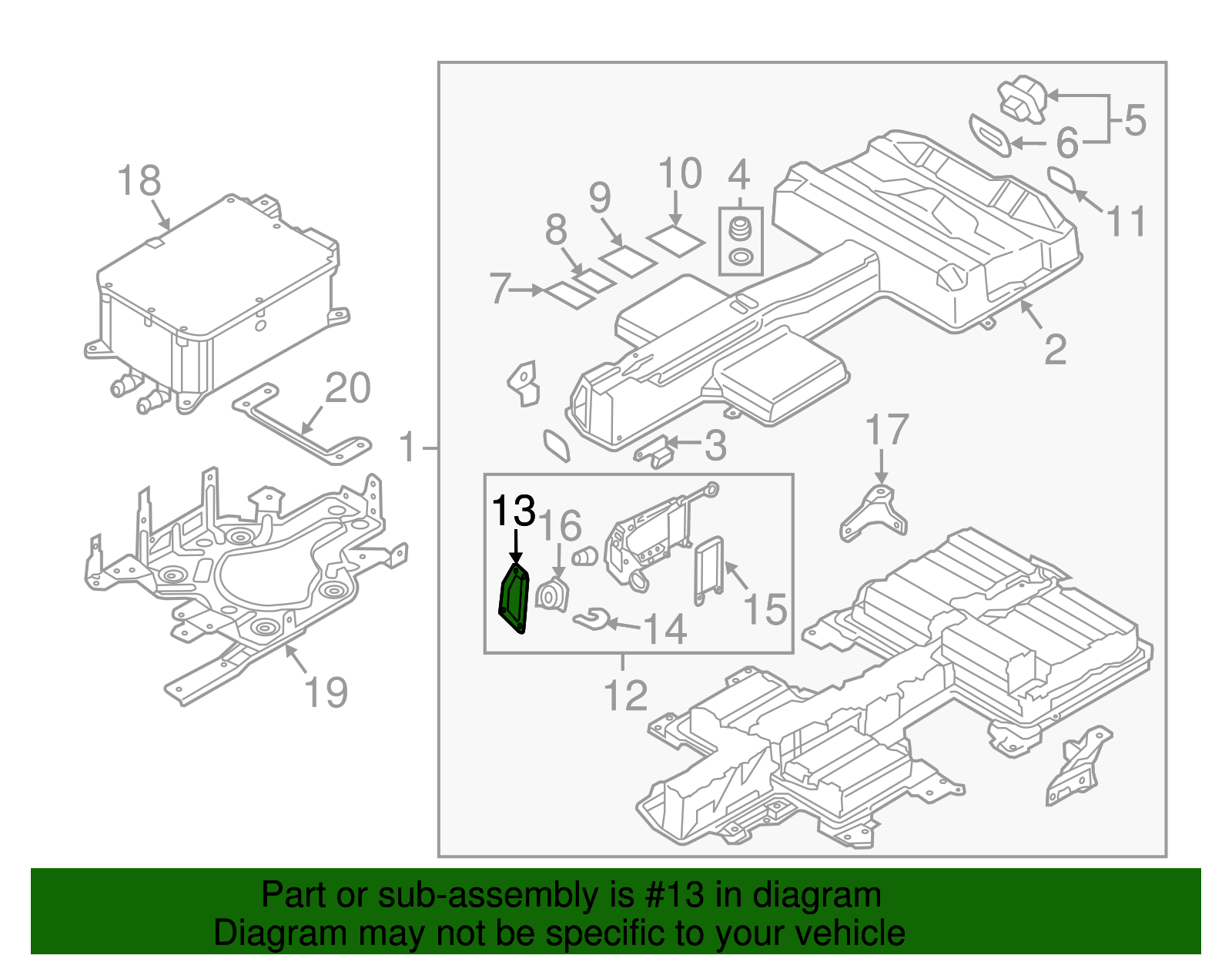 2015-2019 Volkswagen Control Assembly Gasket 5QE-905-452 | VW Direct ...