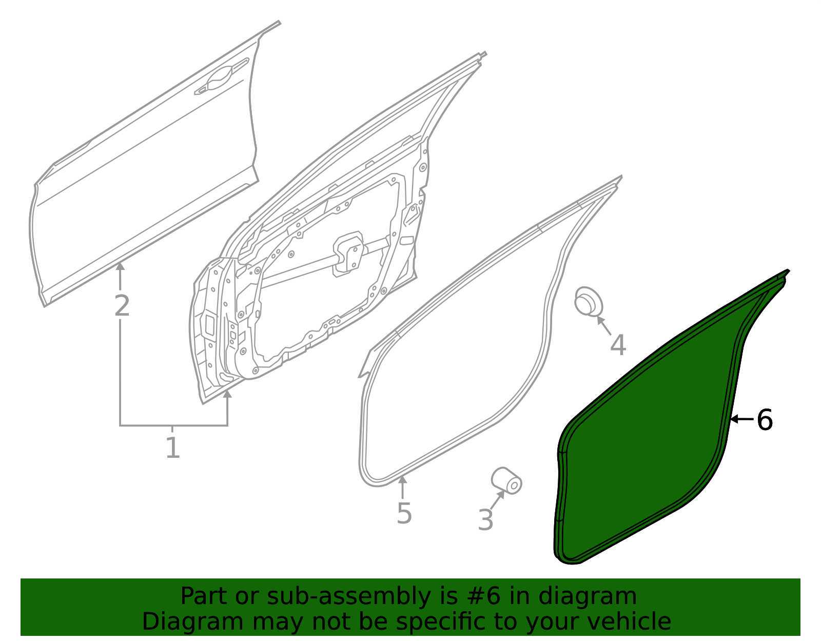 82110-L3000 - Weather-Strip On Body 2021-2024 Kia K5 | Kia.Parts Store