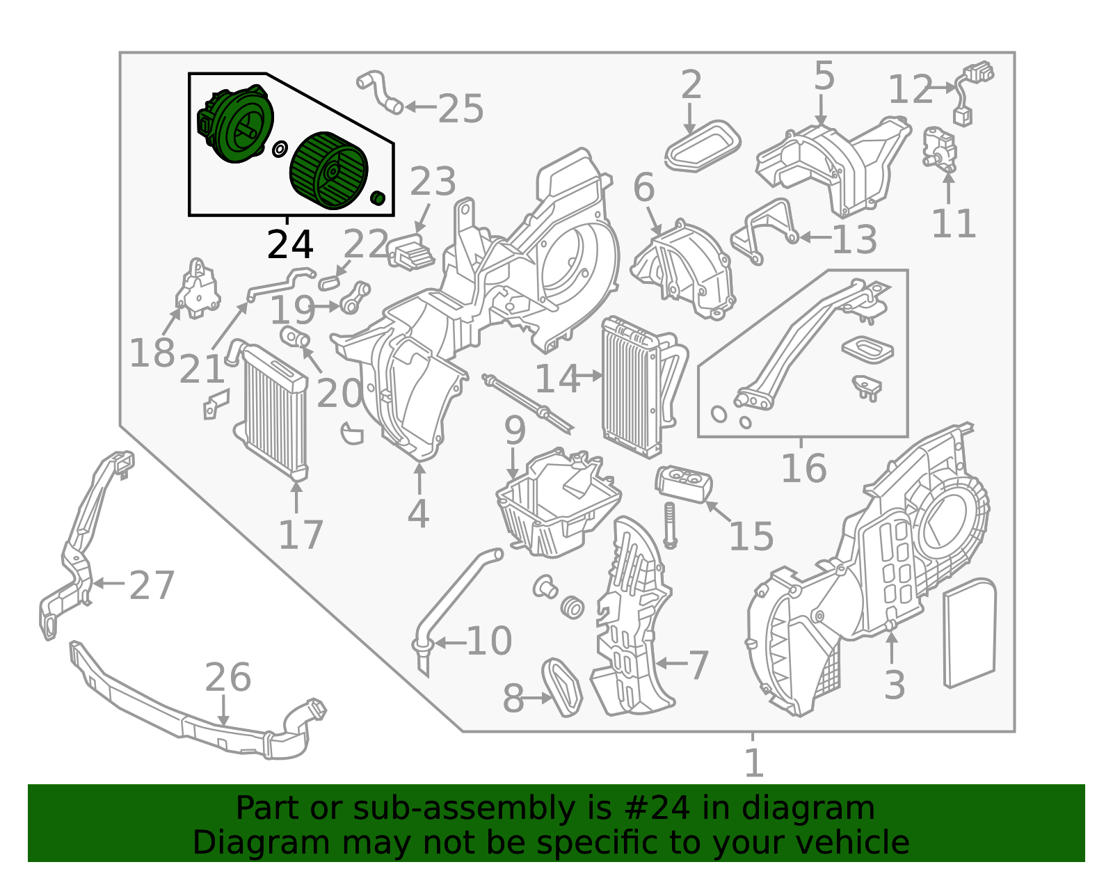 97945-B8000 - High-Quality HVAC Blower Motor for AutoNation Parts