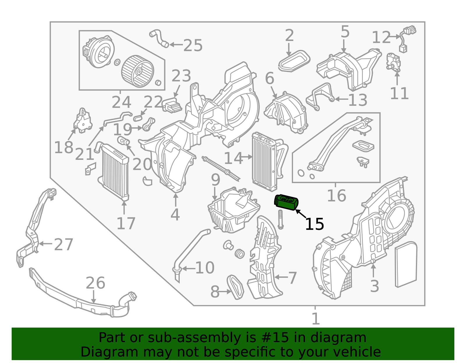 2013-2019 Hyundai Expansion Valve 97916-2W000 | QuirkParts