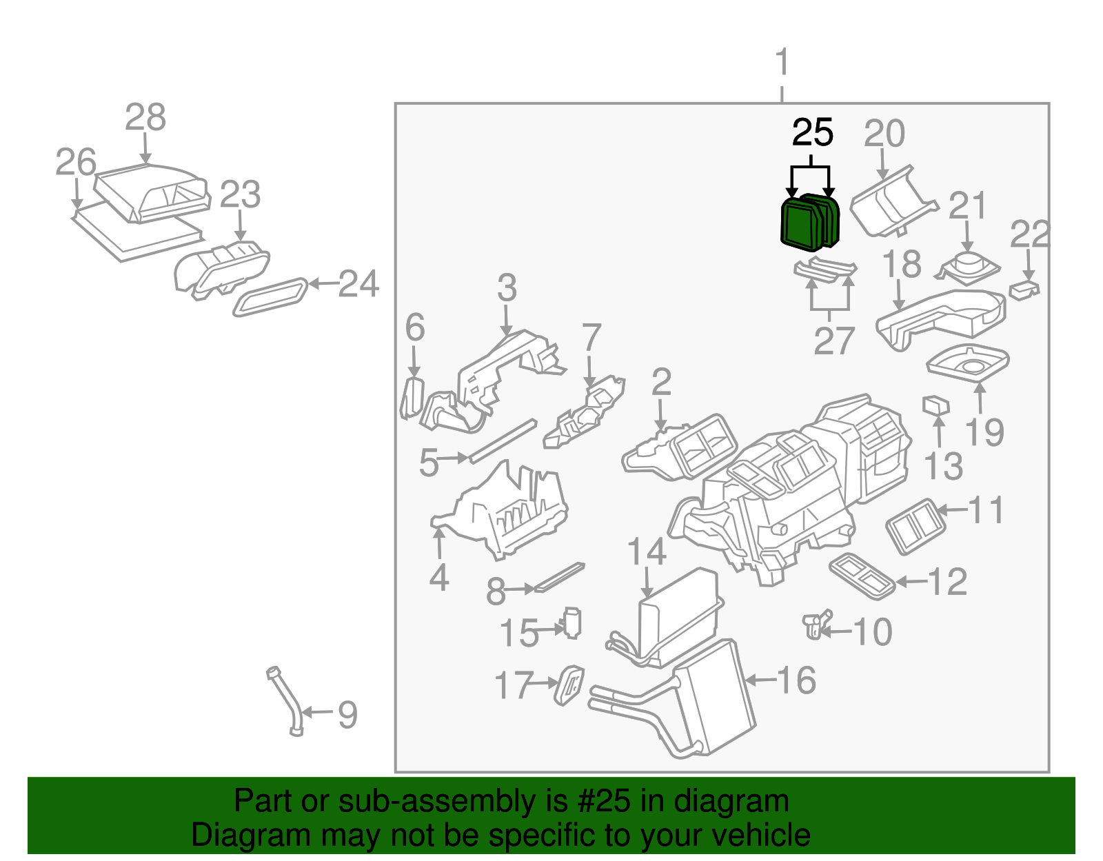211-830-12-18 - Cabin Air Filter 2003-2009 Mercedes-Benz | Mercedes ...