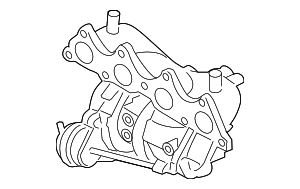 28231-2B700 - Exhaust Manifold 2013-2017 Hyundai Veloster | Hyundai OEM ...