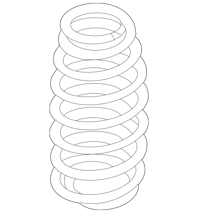 2022-2025 Kia Seltos | Coil Spring | 55330-Q5100 | Kia Auto Parts