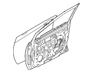 H0100-6LTEB - Door Shell 2020-2025 Nissan Sentra | Nissan Parts ...