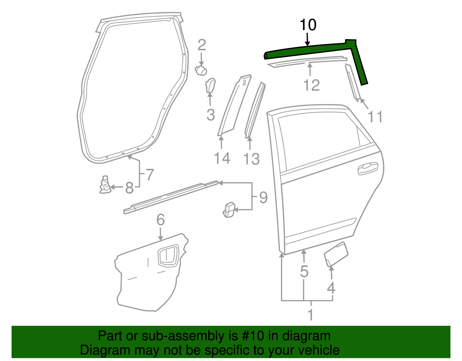 75923-47011 - 2004-2009 Toyota Prius - Black Out Tape | Discount Parts ...