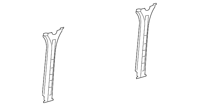 2014-2025 Ram Center Pillar Reinforcement 68109590AB | Mopar Parts Canada