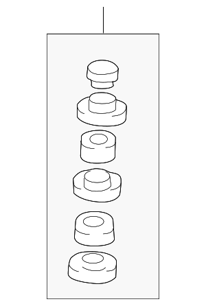 1997-2004 Mitsubishi Montero Sport Stabilizer Bar Link Kit MR296507 ...