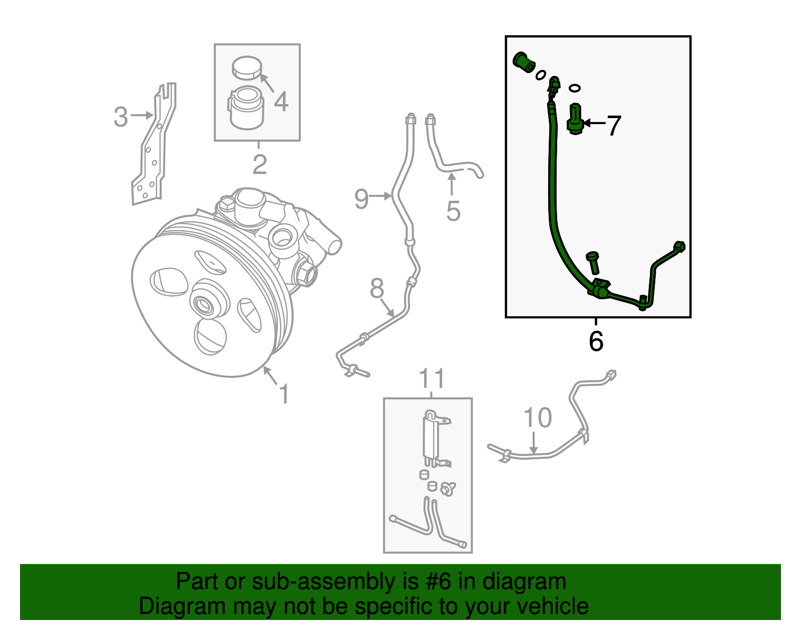 49720-9JJ0A - Pressure Hose 2016-2021 Nissan | Sullivan Brothers Nissan
