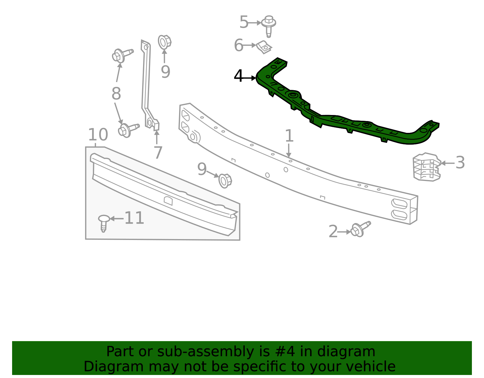 85153593 - Upper Support 2022-2024 Chevrolet Equinox | GM Parts Center