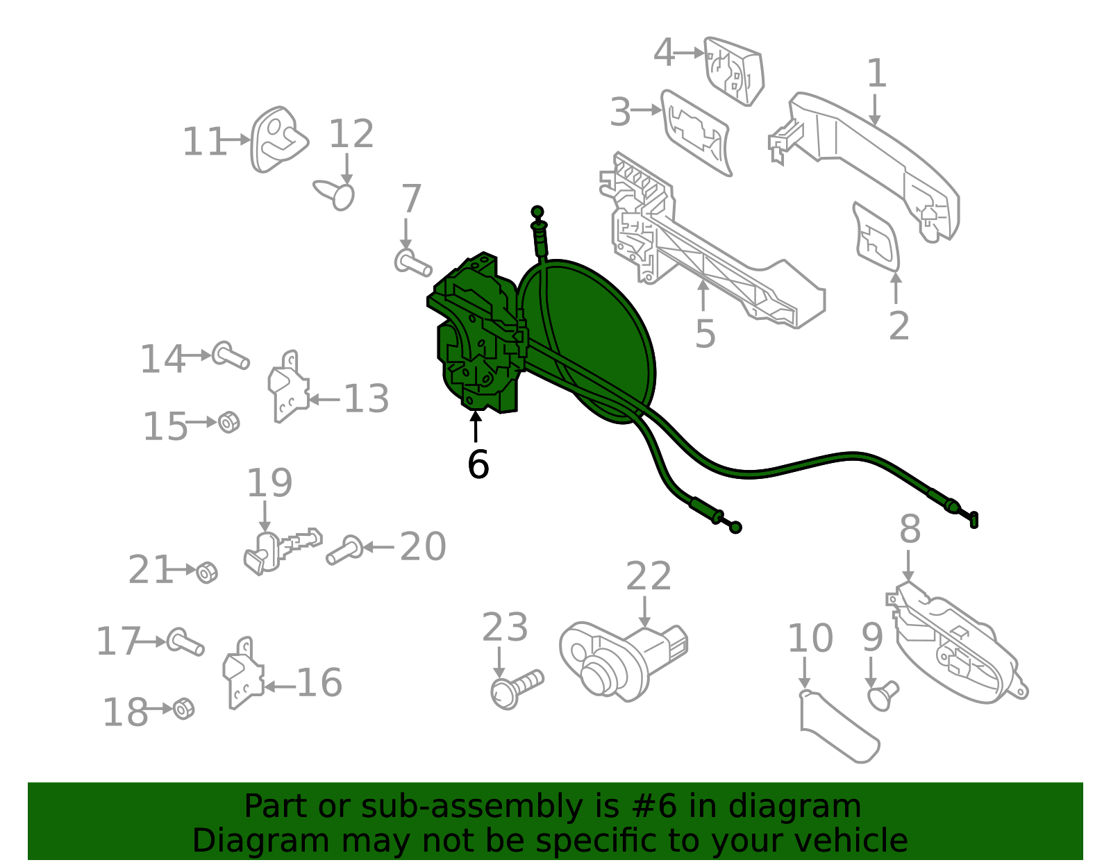 82500-EZ00E - 2016-2024 Nissan - Lock Assembly | Conicelli Nissan