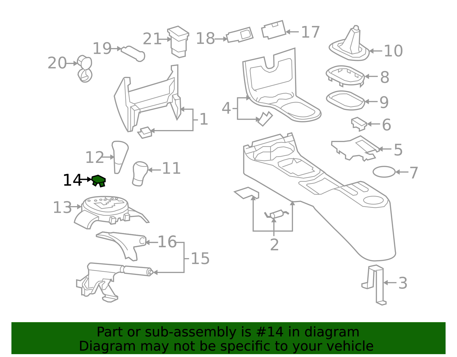 33554-52030 - High-Quality Shift Interlock Release Button for 2008-2014 ...