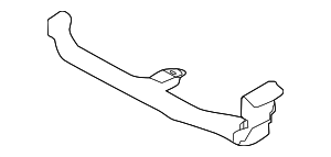 2015-2024 Nissan Murano Floor Duct 27933-5AA0A | TascaParts.com