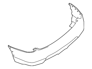 85022-6FL0H - Bumper Cover 2017-2020 Nissan Rogue | Nissan Parts ...