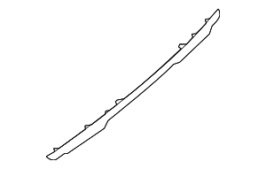 2017-2020 Nissan Rogue Trim Molding 85072-6FL1A | OEM Parts Online