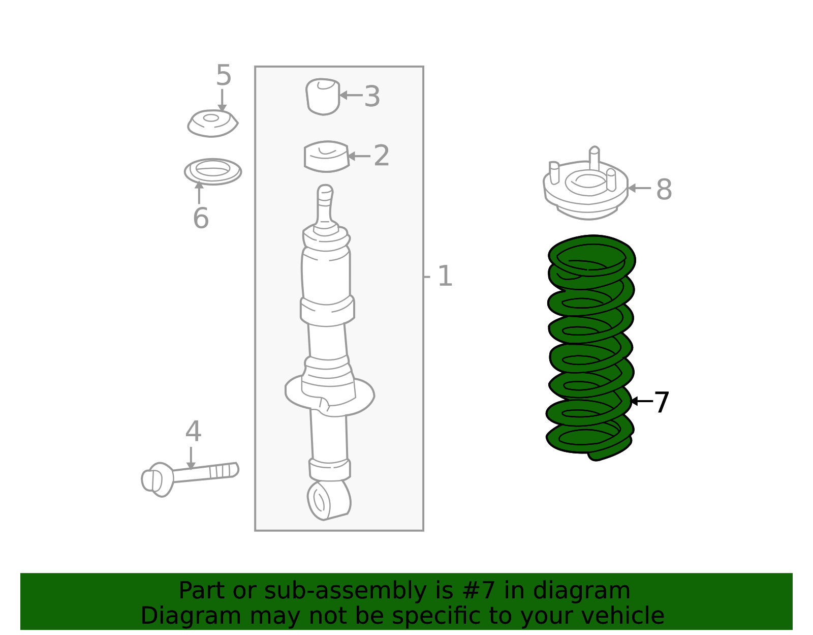 Toyota Parts Coil Spring 48131-AF110 | Toyota Parts|Toyota Online Parts ...