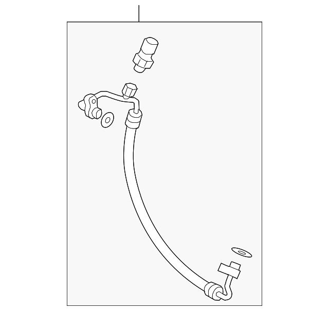 80315-TWA-A01 - 2018-2022 Honda Accord - Hose Discharge | Honda Parts Guys