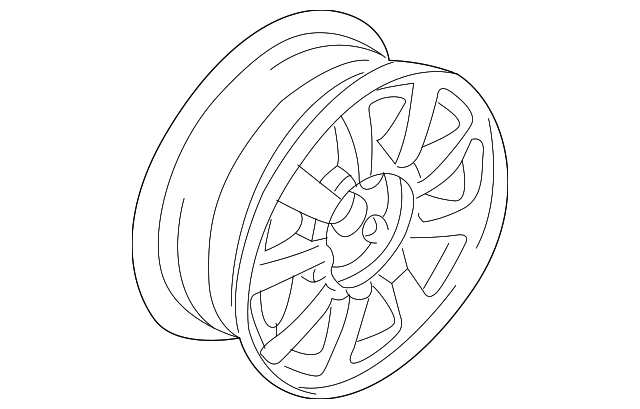 52910-3C240 - Wheel, Steel 2001 Kia Optima | Kia.Parts Store