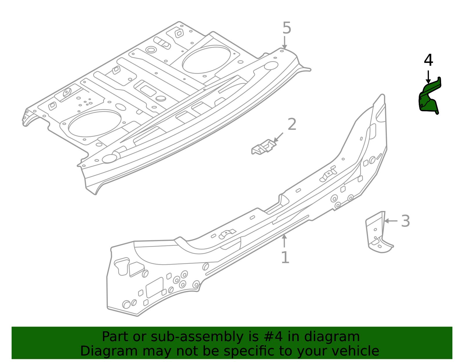 K88A4-6LBMA - Bracket Official Nissan Parts Store