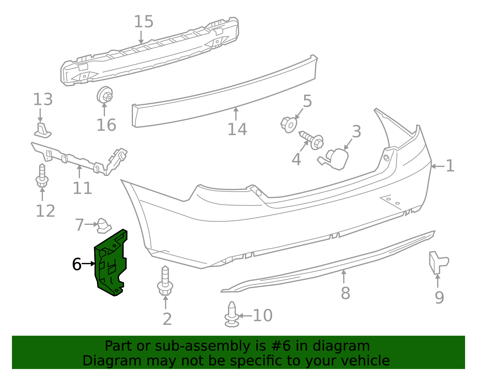 2015-2017 Toyota Camry 2015-2017 Toyota Camry - Side Seal 52592-06020 ...