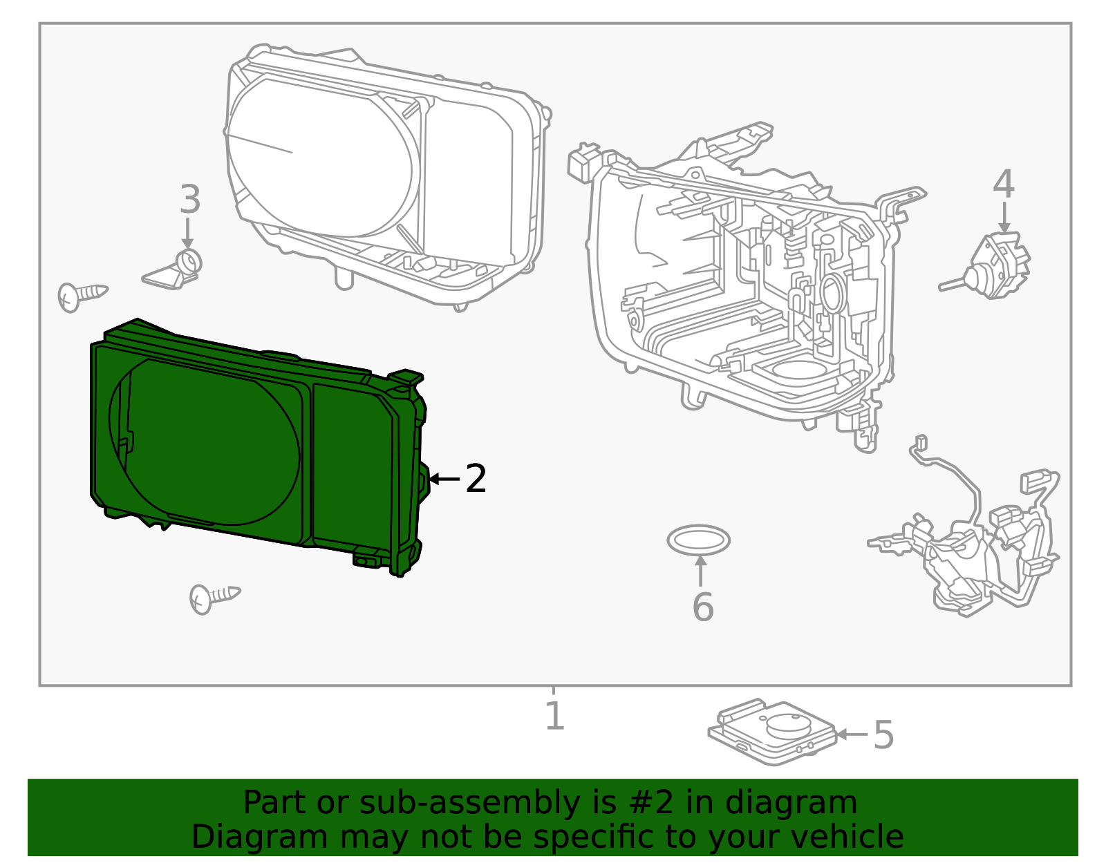 81146-60N90 - High-Quality Headlight Bezel for AutoNation Parts