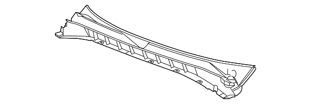 2021-2025 GM Air Inlet Grille Panel 84830107 GM | GMPartsDirect.com