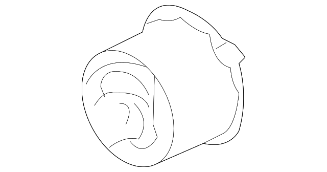 2009-2017 Volkswagen Touareg Lower Control Arm Inner Bushing 7L0-407 ...