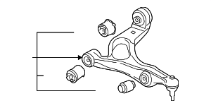 2011-2017 Volkswagen Touareg Lower Control Arm 7P0-407-152-E | VW ...