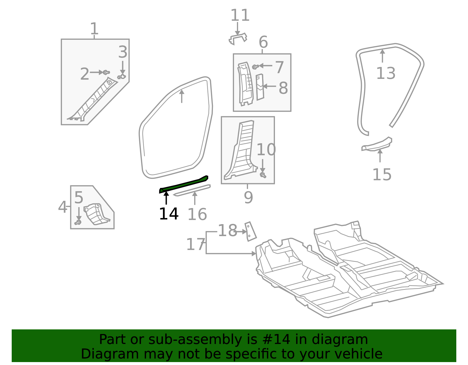 Door Sill Plate 67913-12310-E0 - Genuine Toyota Protection | AutoNation ...