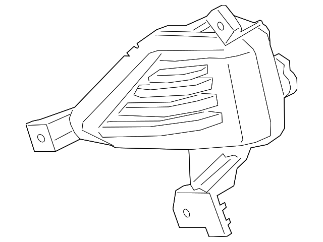 Hyundai - 92208-G9000 - Signal Lamp Assembly - 2019-2021 Genesis G70 ...