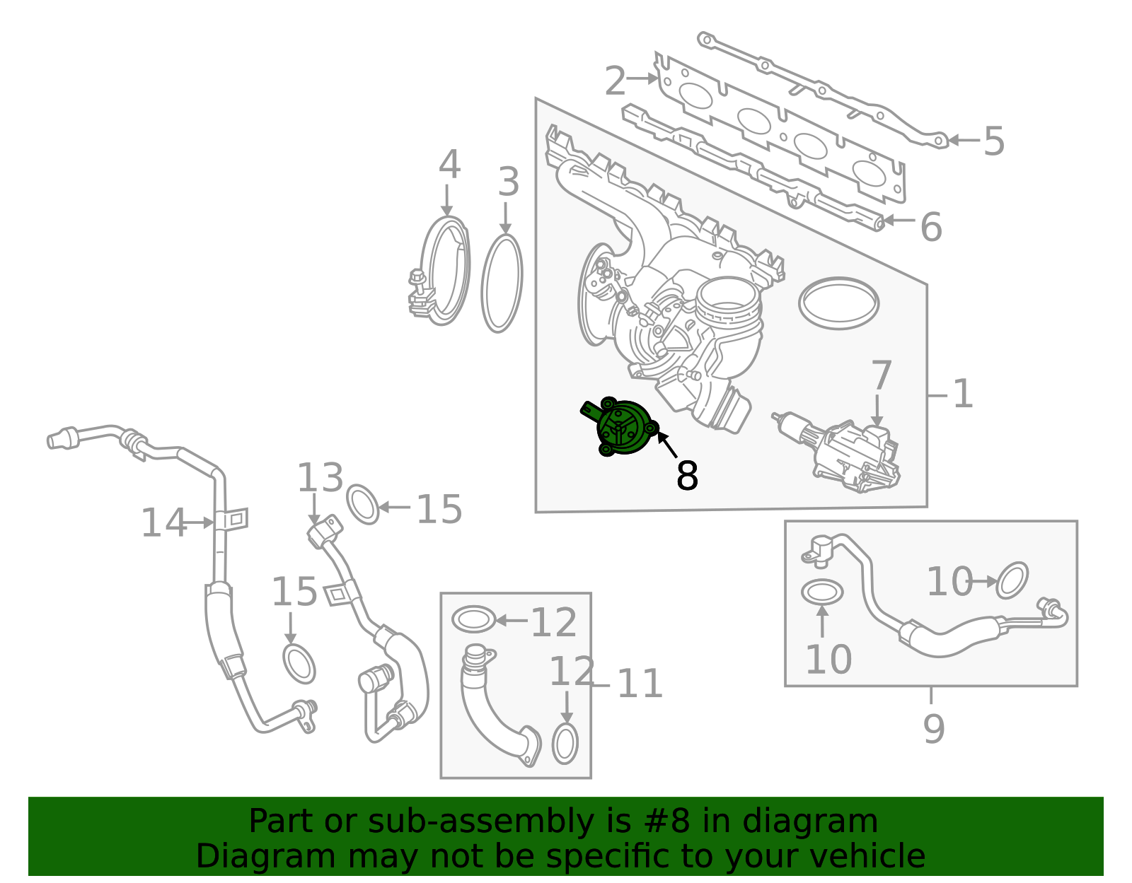 2019-2025 BMW 2019-2024 BMW - Control Valve 11-65-8-691-854 | BMW Parts ...