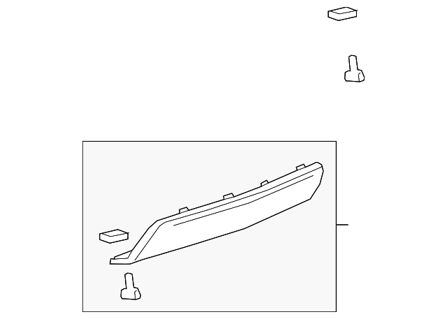 2019-2025 Cadillac XT4 Black Rear Bumper Fascia Trailer Hitch Cover ...