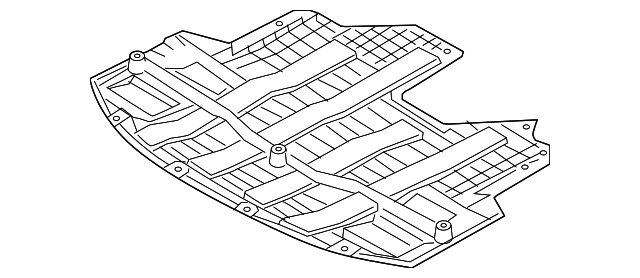 29110-A7300 - Under Cover 2015-2016 Kia Forte | Kia.Parts Store