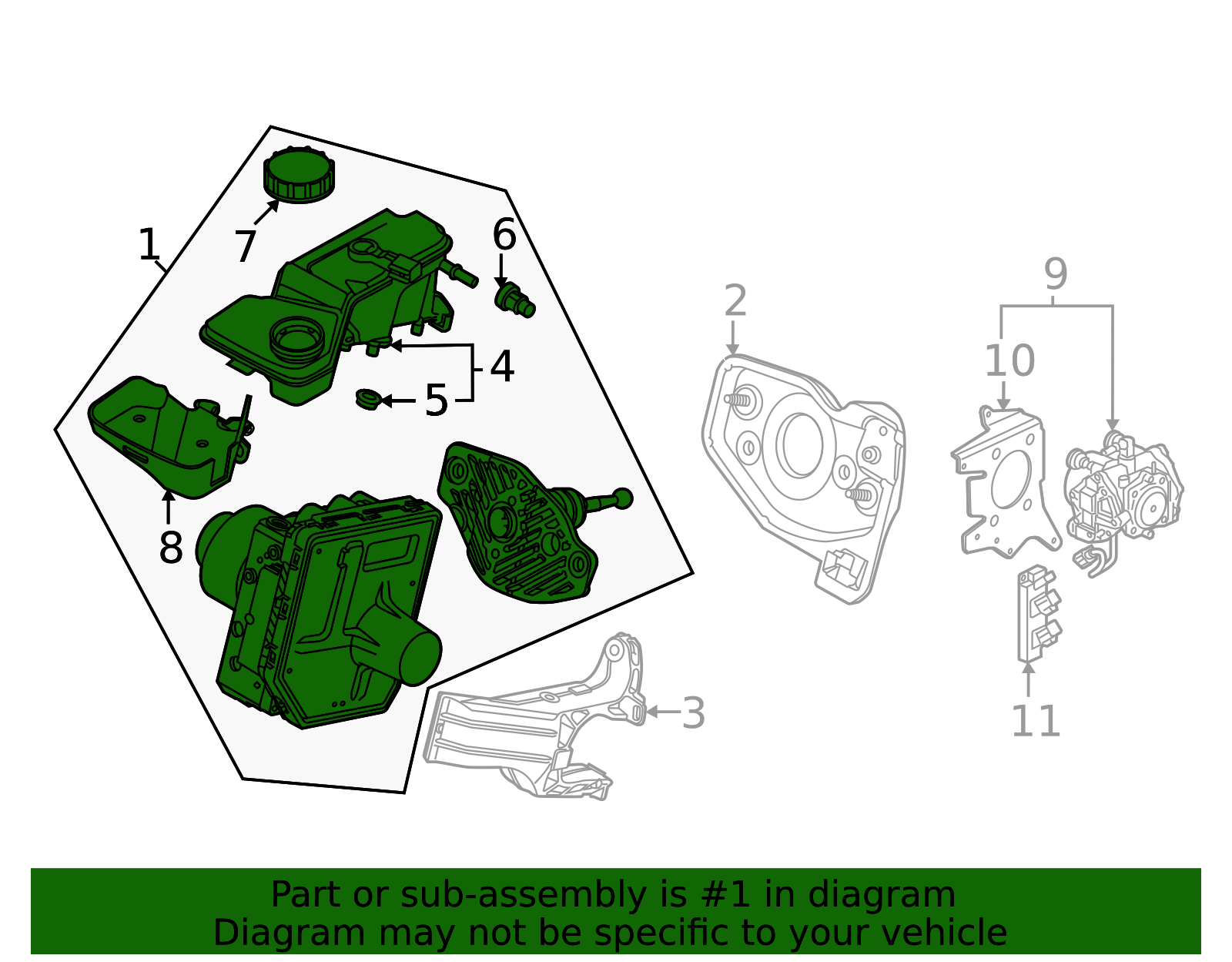 2019-2025 Volvo Hydraulic Pump 36013399 | Genuine Volvo Replacement Parts