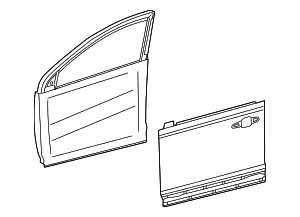 67001-0R131 - Door Shell - 2024-2025 Toyota | OEM Genuine Toyota Parts