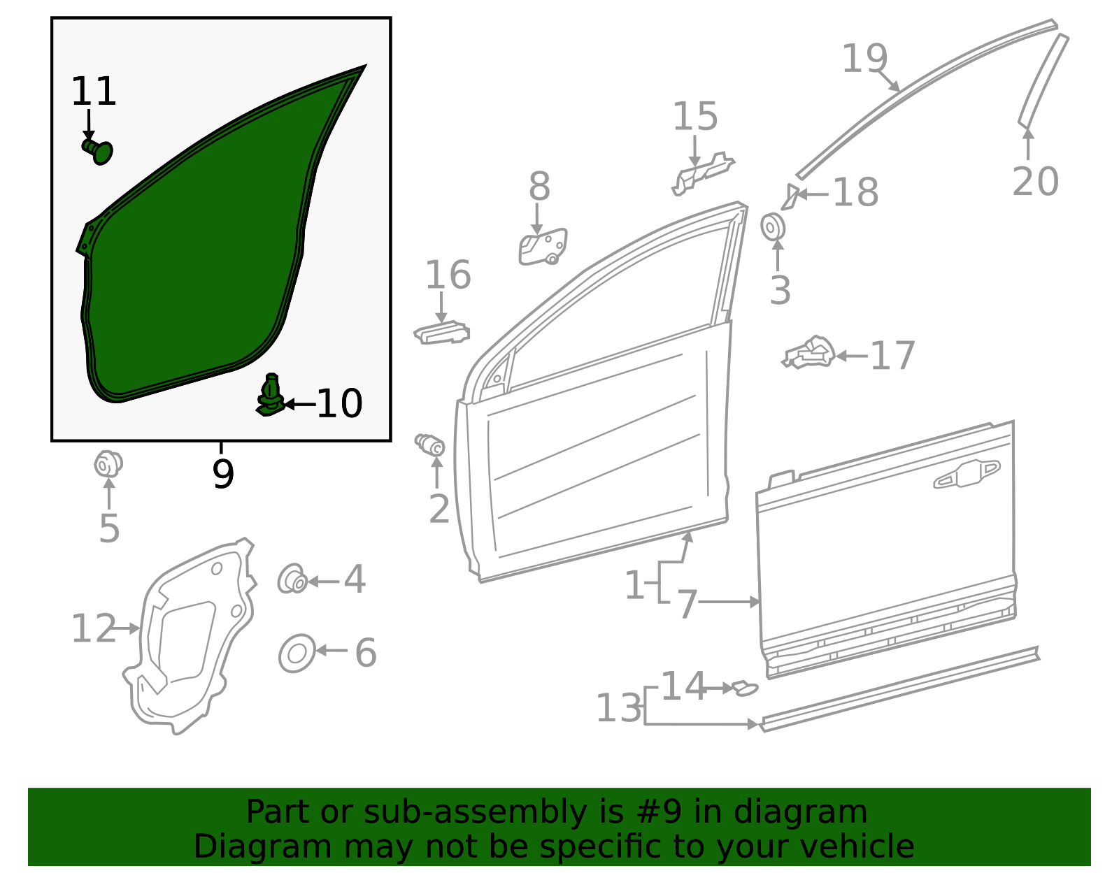 Door Seal – OEM Weatherproofing for a Quieter Ride | AutoNation Parts