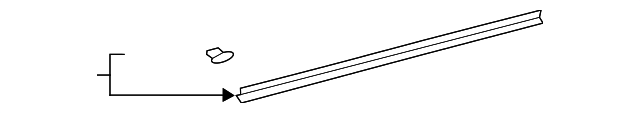 67863-0R040 - Lower Weather-Strip 2019-2025 Toyota | Toyota San Diego Parts