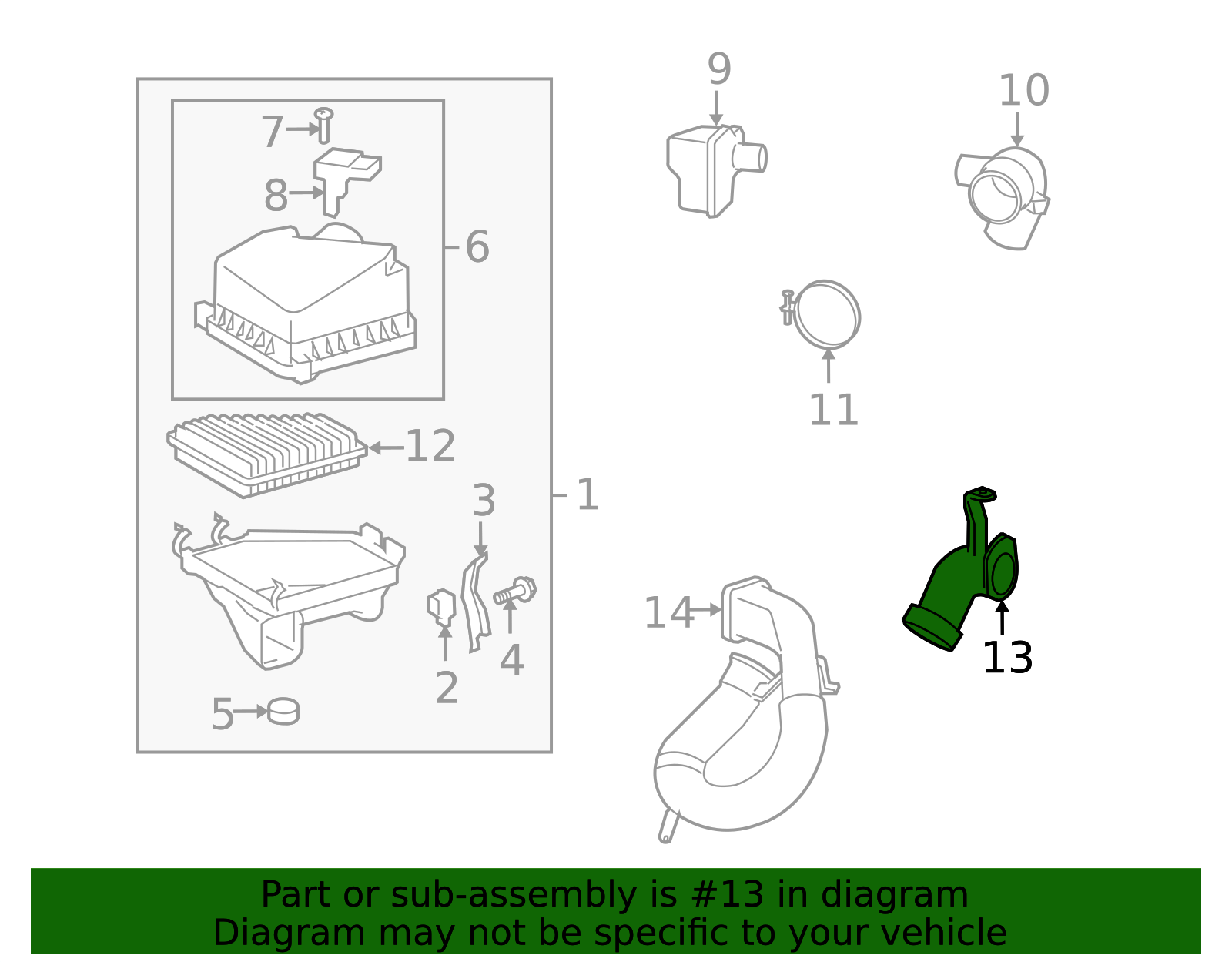 17751-37040 - High-Quality Engine Air Intake Hose for 2008-2015 Scion ...
