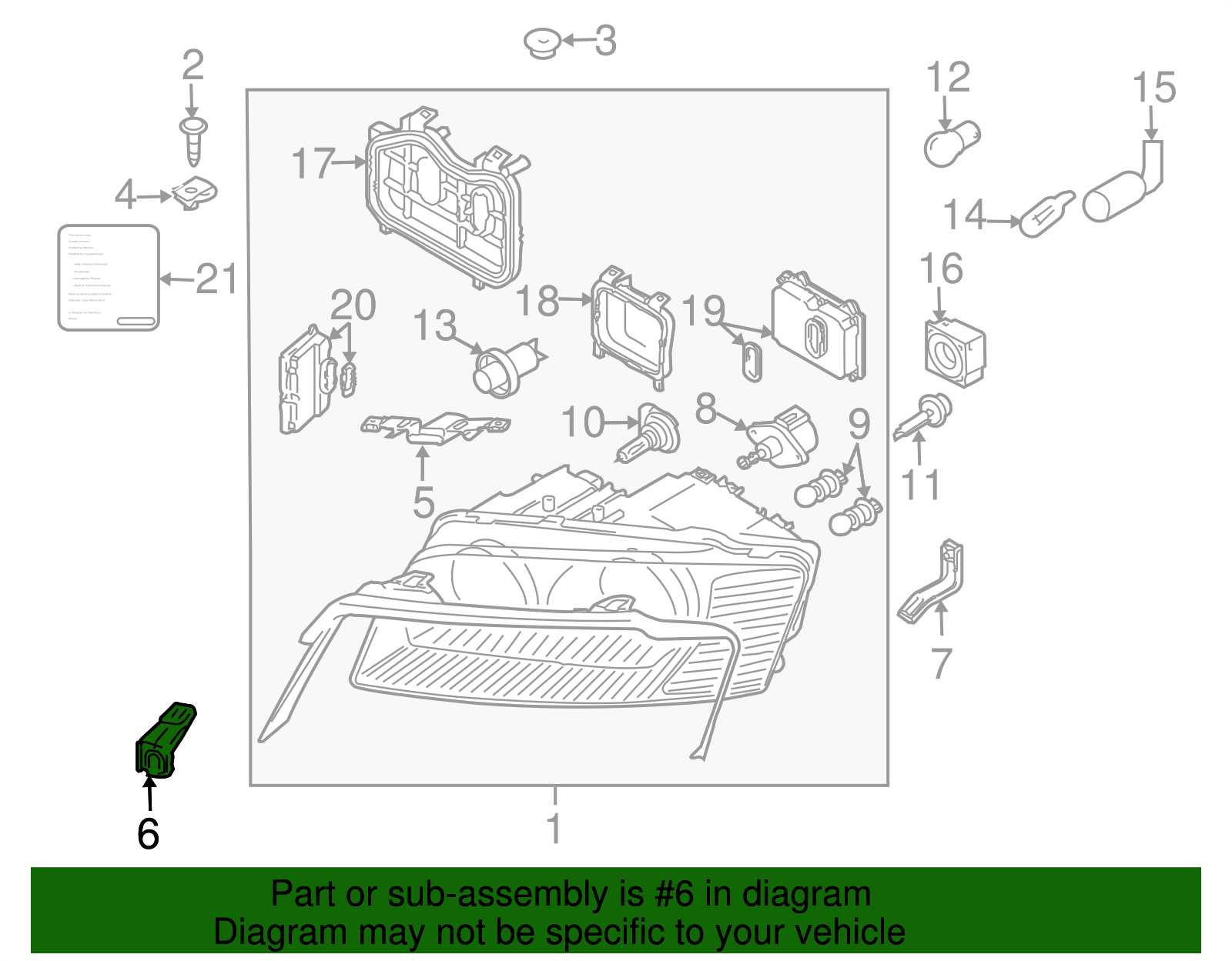 4E0-941-455 - Lower Bracket 2004-2014 Audi | Audi OEM Parts Guy