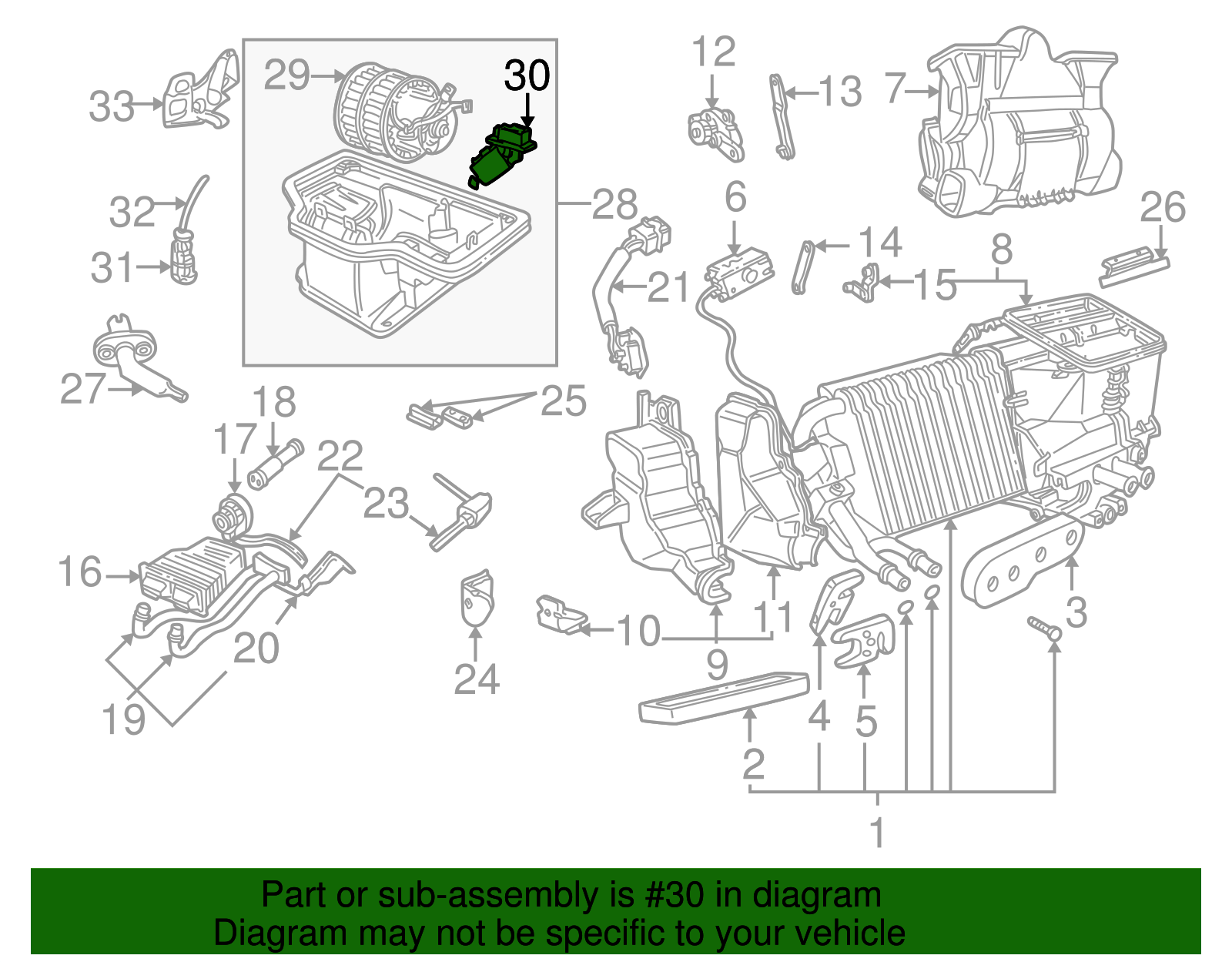 Genuine Blower Motor Regulator Connector Housing for 1999-2003 Saab 9-3 ...
