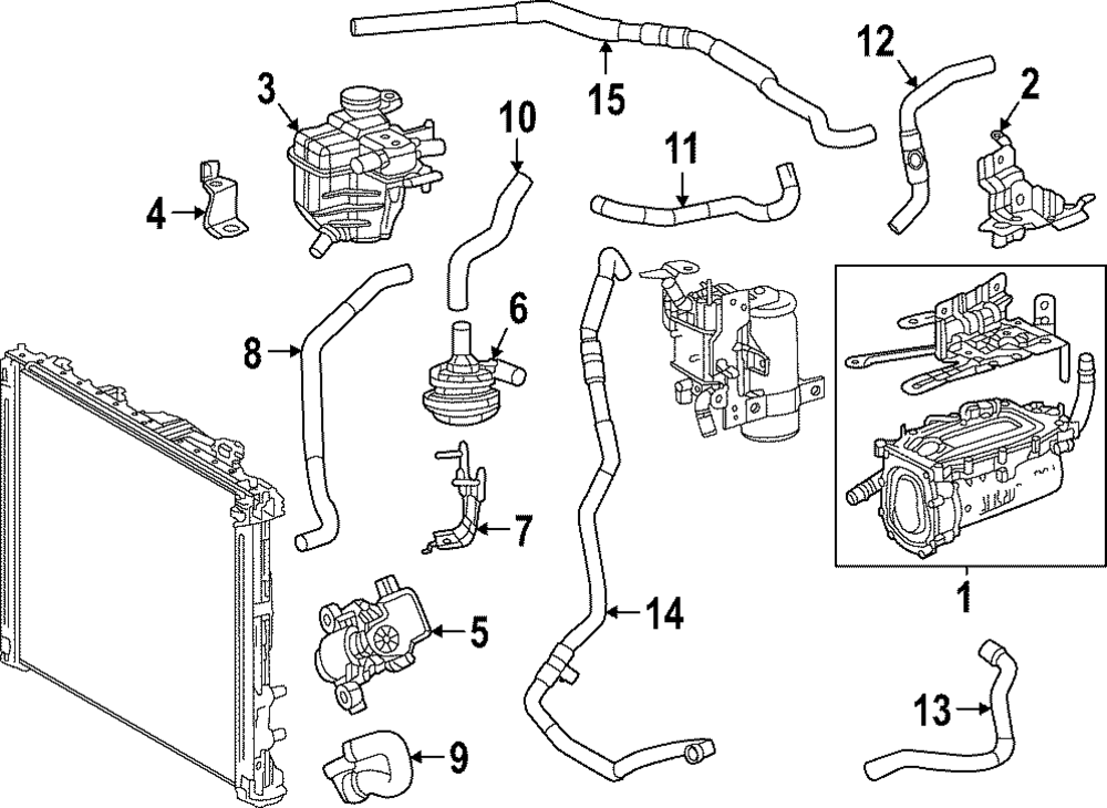 Genuine Toyota Heater Hose Connector part# 87209-42380 for 2023-2025 ...