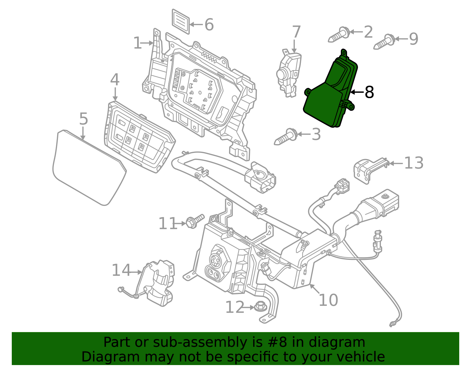 863C3-AO000 - Controller 2023-2025 Kia Niro EV | Kia.Parts Store